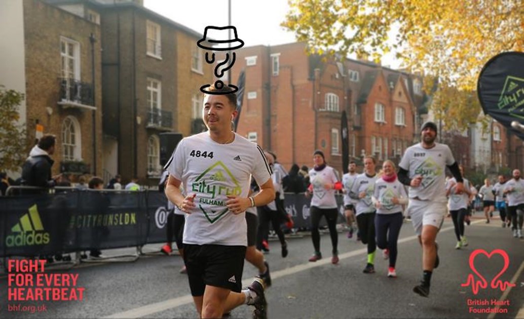 Dominic Richards is fundraising for British Heart Foundation