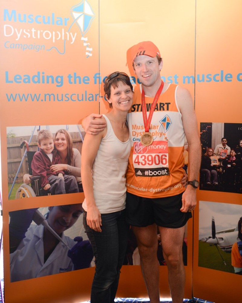 Stewart Sims-Handcock is fundraising for Muscular Dystrophy UK