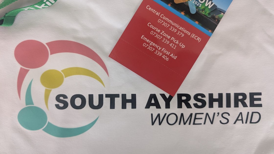 Rose Hall is fundraising for South Ayrshire Women's Aid UK
