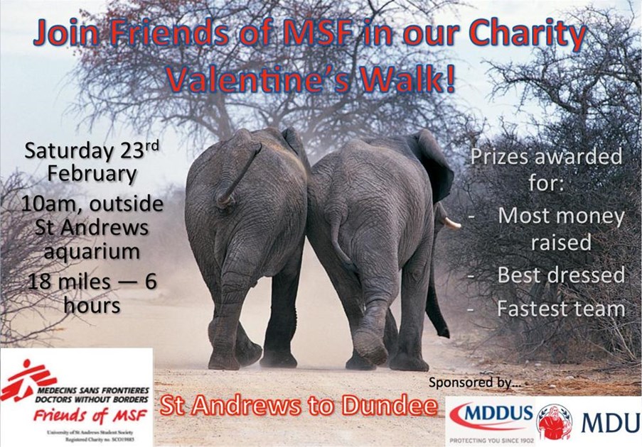 Friends of MSF St Andrews is fundraising for Medecins Sans Frontieres ...