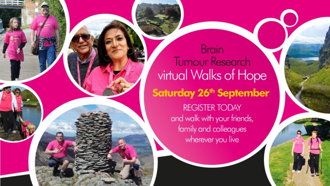 Andy Hodgkinson is fundraising for Brain Tumour Research