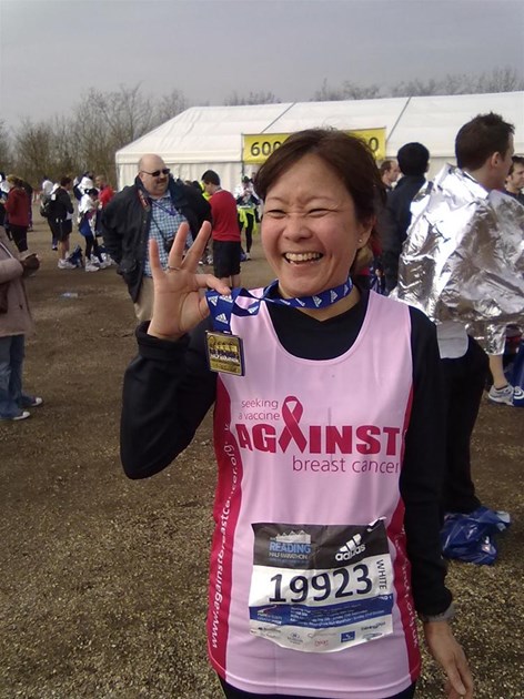 Yee-King Tham is fundraising for Breast Cancer Now