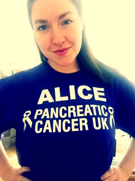 Alice Wakefield is fundraising for Pancreatic Cancer UK