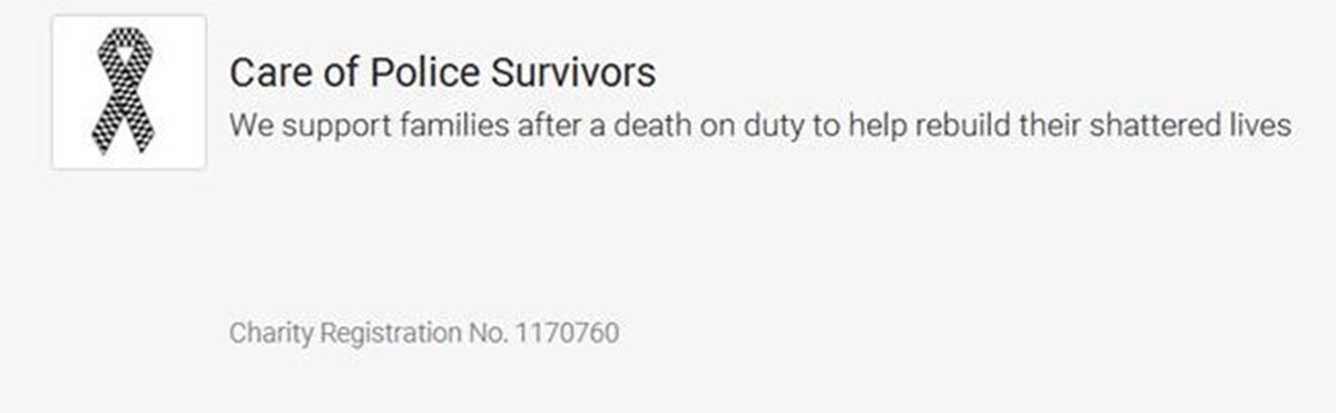 Alex Toghill is fundraising for Care of Police Survivors