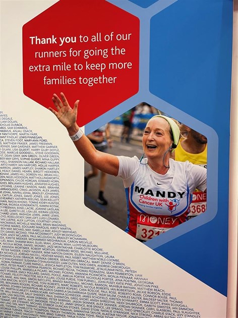 Mandy Cook is fundraising for Children with Cancer UK