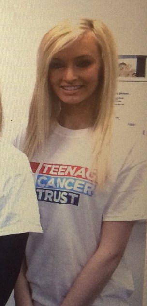 Cara Barratt is fundraising for Teenage Cancer Trust