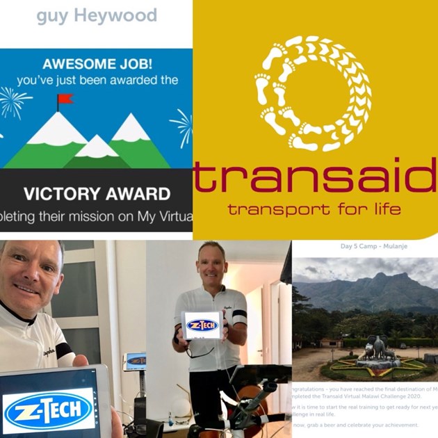 guy heywood is fundraising for Transaid