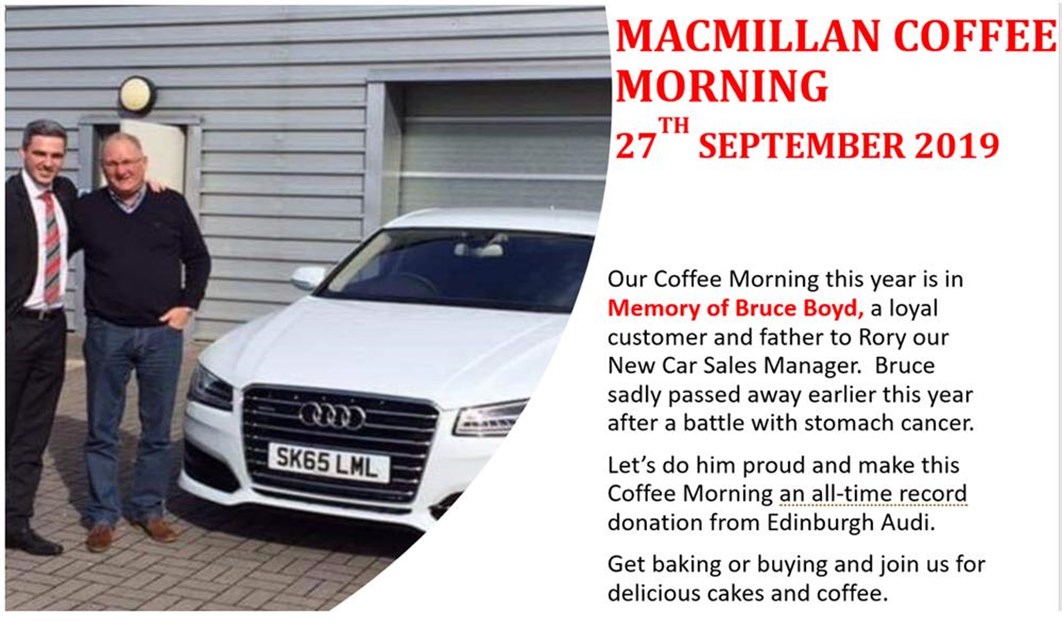 Rory Boyd is fundraising for Macmillan Cancer Support