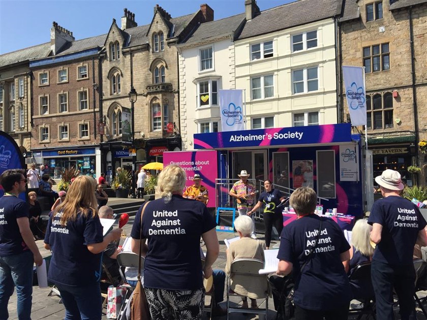 Team Durham is fundraising for Alzheimer's Society