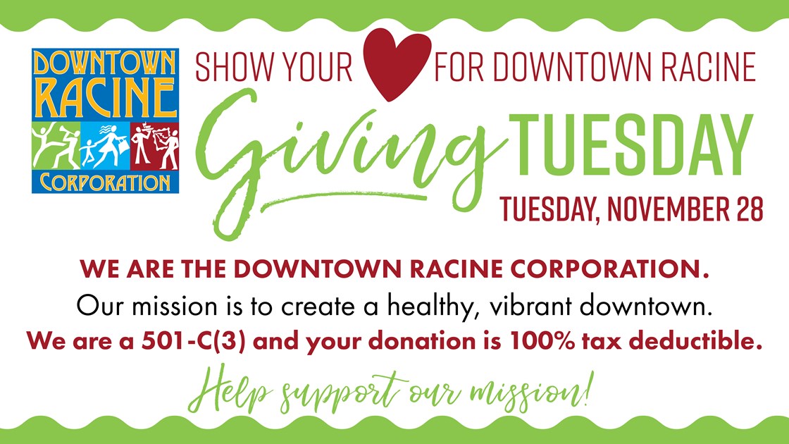 Kelly Kruse is fundraising for Downtown Racine Corporation