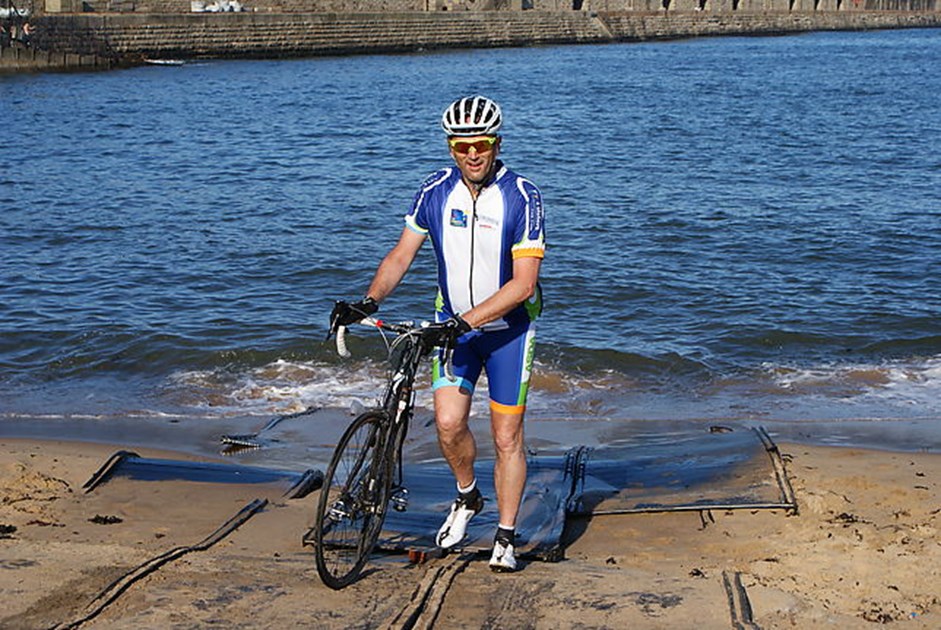 Chris Tonge is fundraising for St Andrew's Hospice, Grimsby