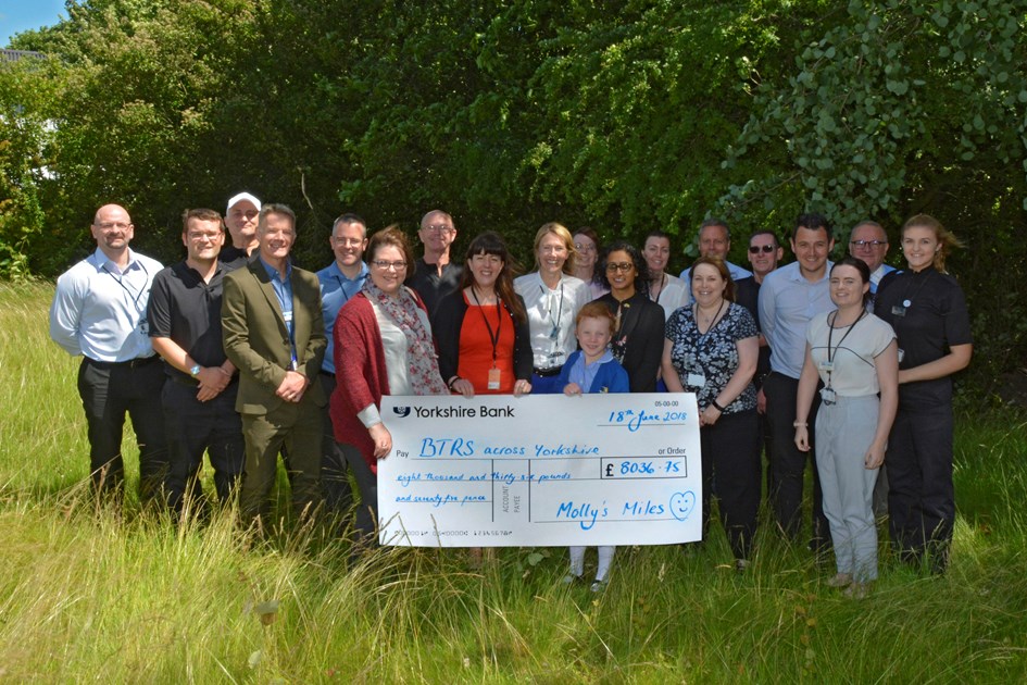 Rachel Lunn is fundraising for Yorkshire's Brain Tumour Charity