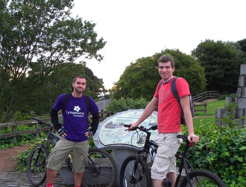 Stuart McColl is fundraising for Lymphoma Action