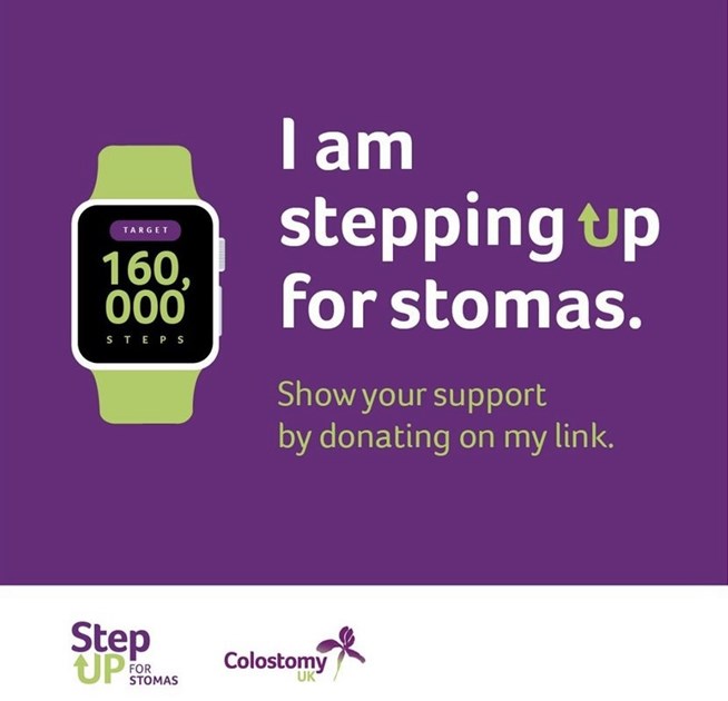 Rachel Carthy is fundraising for Colostomy UK