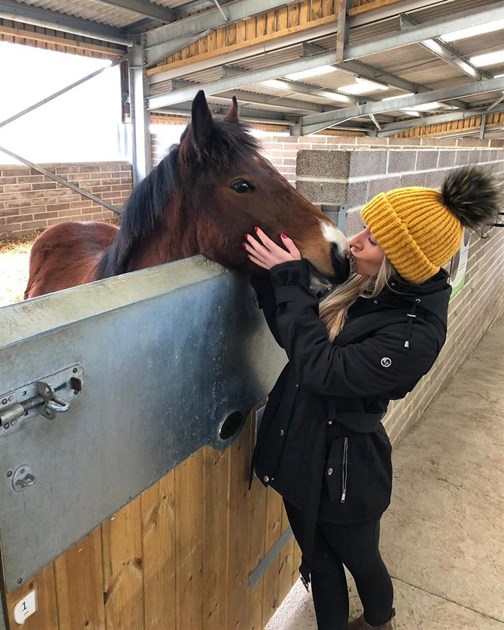 Harriet Teversham is fundraising for World Horse Welfare