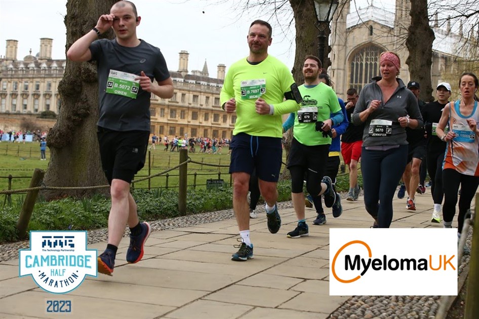 Michael McGuinness is fundraising for Myeloma UK