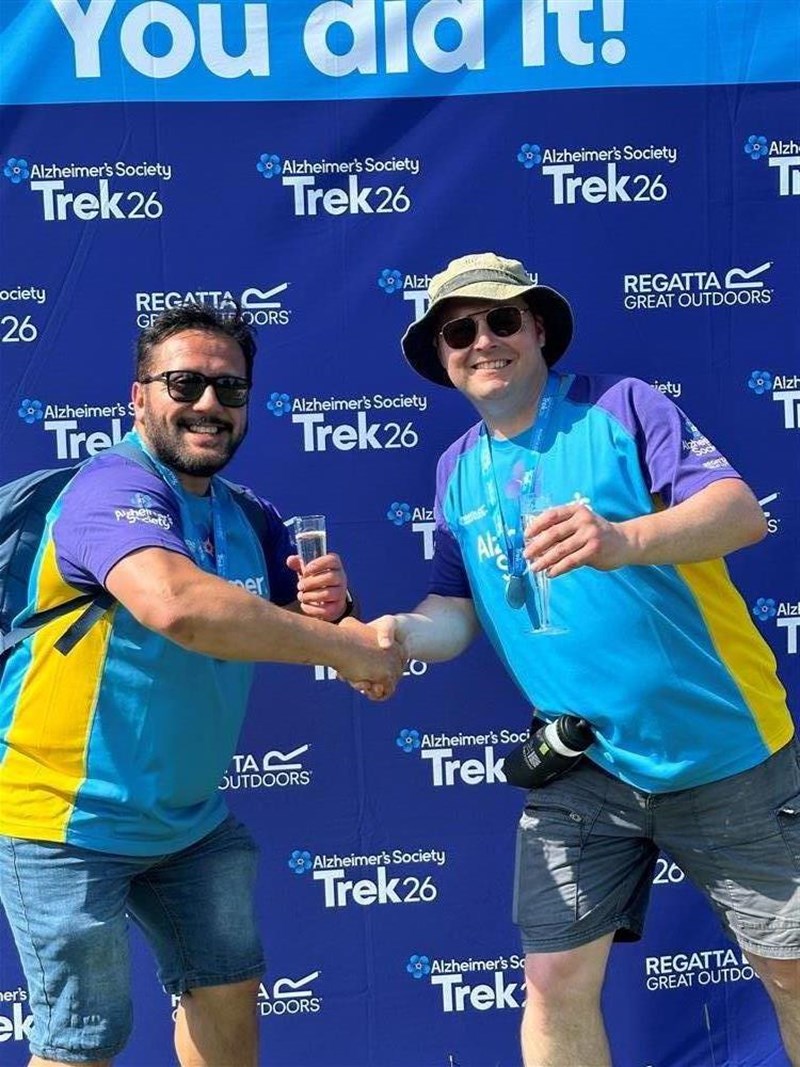 Robbie Winter is fundraising for Alzheimer's Society