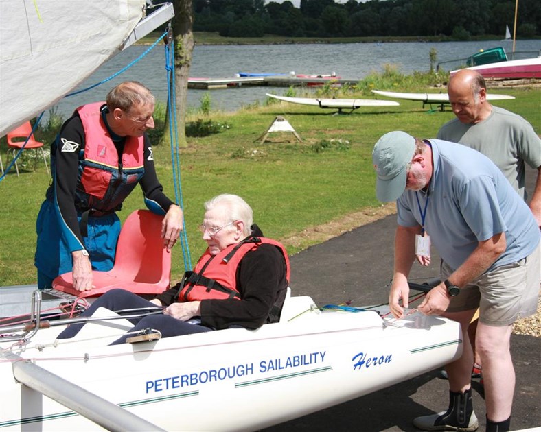 Peterborough Sailability is fundraising for Peterborough Sailability