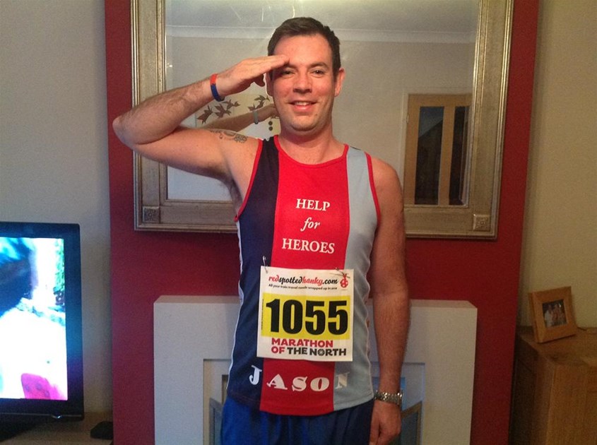 Jason Harrison is fundraising for Help for Heroes