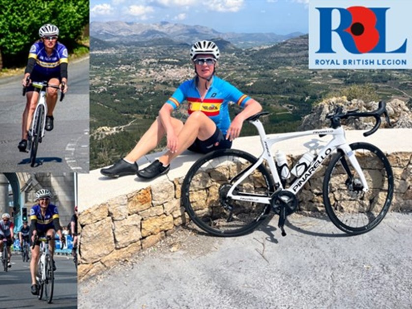 Amanda Parvin is fundraising for The Royal British Legion