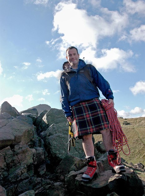 Chris Dunlop is fundraising for The Thistle Foundation