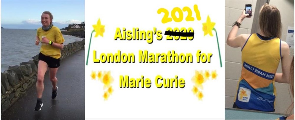 Aisling Power is fundraising for Marie Curie