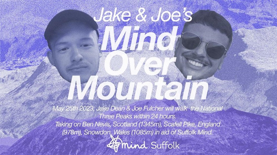 Jake Dean is fundraising for SUFFOLK MIND