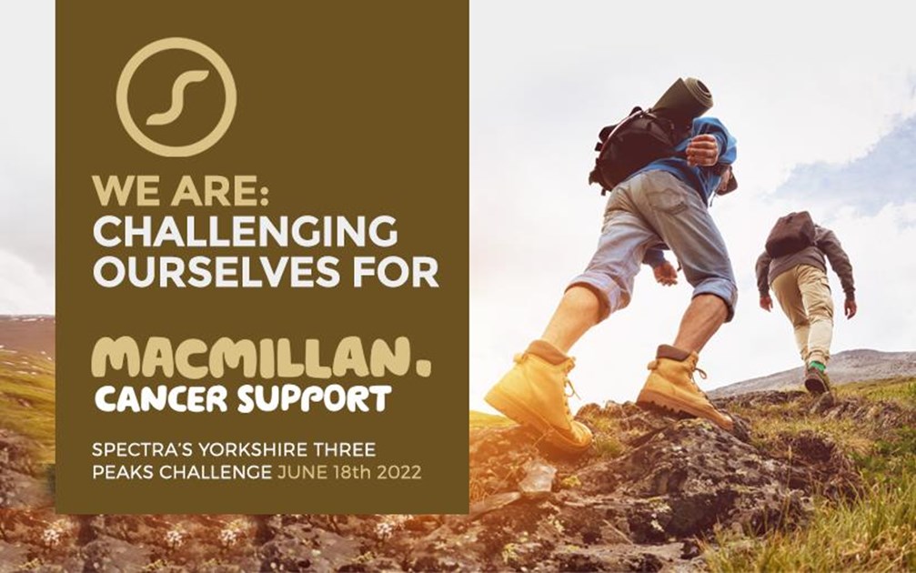 Spectra Packaging is fundraising for Macmillan Cancer Support