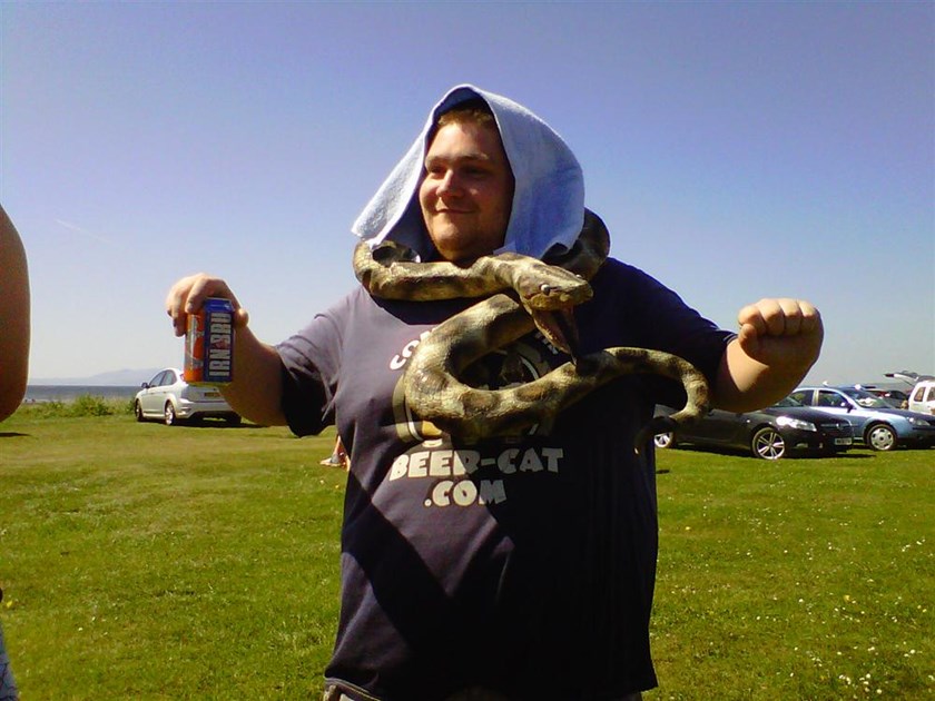 Thomas Galbraith is fundraising for Scottish Cancer Support