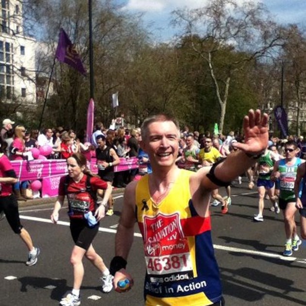 Stuart Telfer is fundraising for The Salvation Army