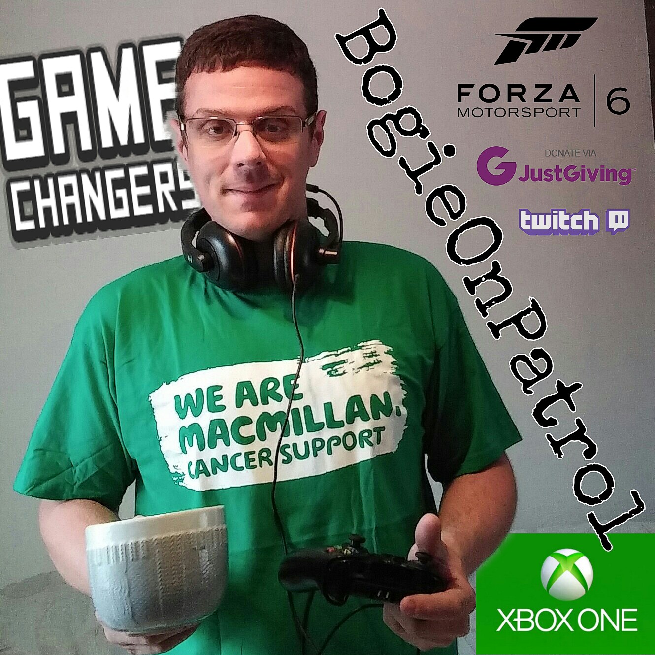 David Bogie is fundraising for Macmillan Cancer Support