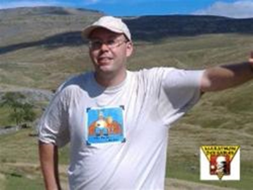 Karl Banks is fundraising for The Prince of Wales Hospice, Pontefract