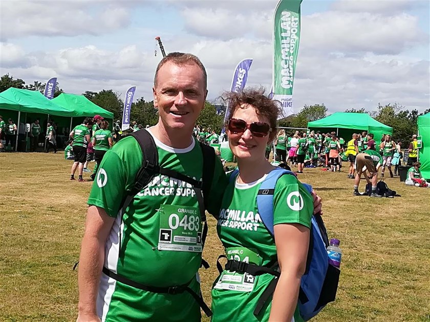 Graham Cowley is fundraising for Macmillan Cancer Support