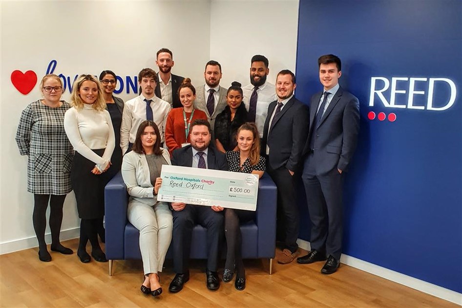 Reed Oxford is fundraising for Oxford Hospitals Charity