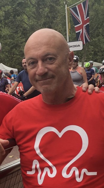 Sean Atkinson is fundraising for British Heart Foundation