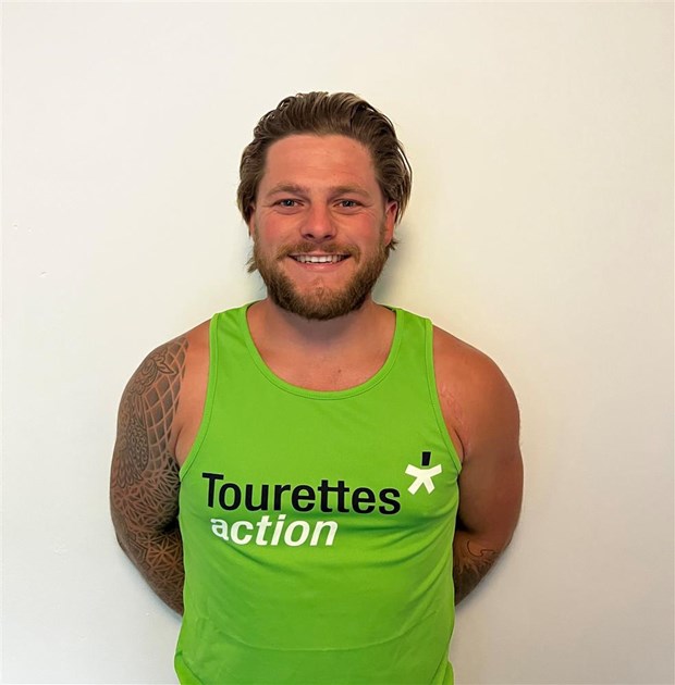 Tom Cooke is fundraising for Tourettes Action