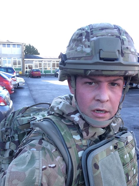 Amyas Godfrey is fundraising for Combat Stress