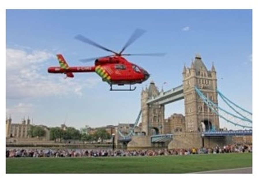Hannah Rudman is fundraising for London's Air Ambulance