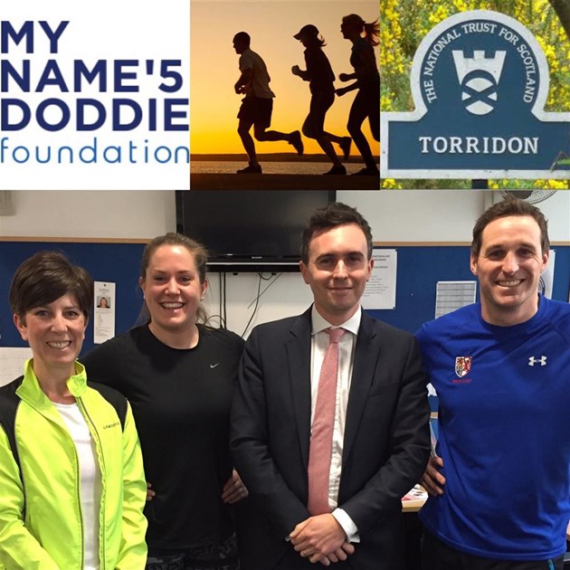 Caroline Maclean is fundraising for My Name'5 Doddie Foundation