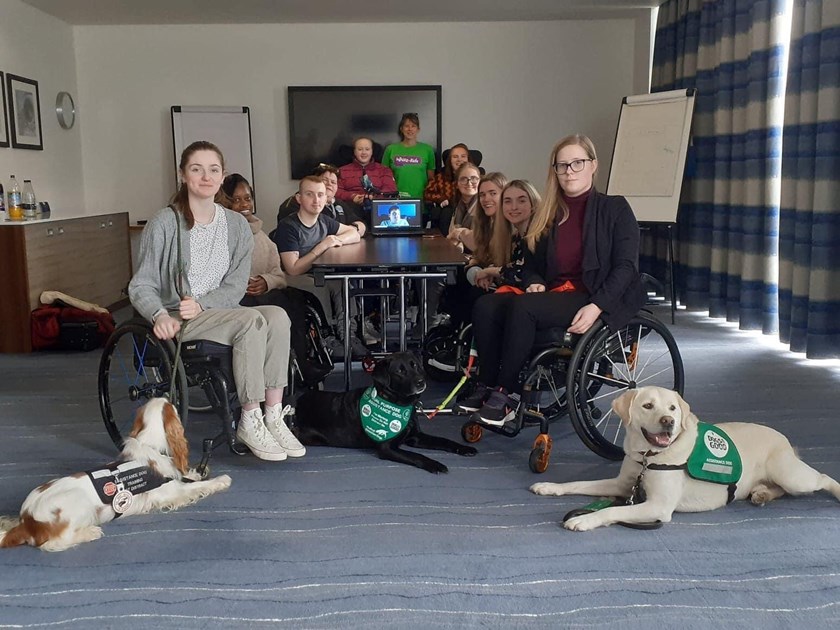 Ella Warren is fundraising for Whizz Kidz