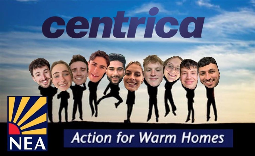 Power Rangers Centrica Interns is fundraising for National Energy Action (NEA)