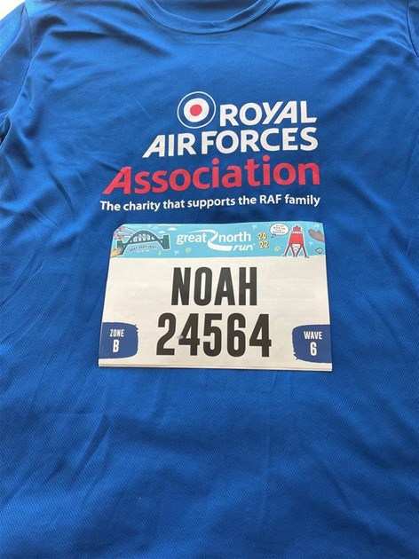 Noah Percy is fundraising for The RAF Association (RAFA)