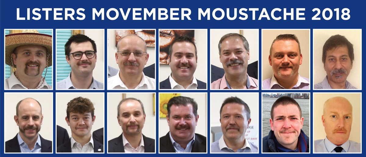 Listers Group is fundraising for Movember