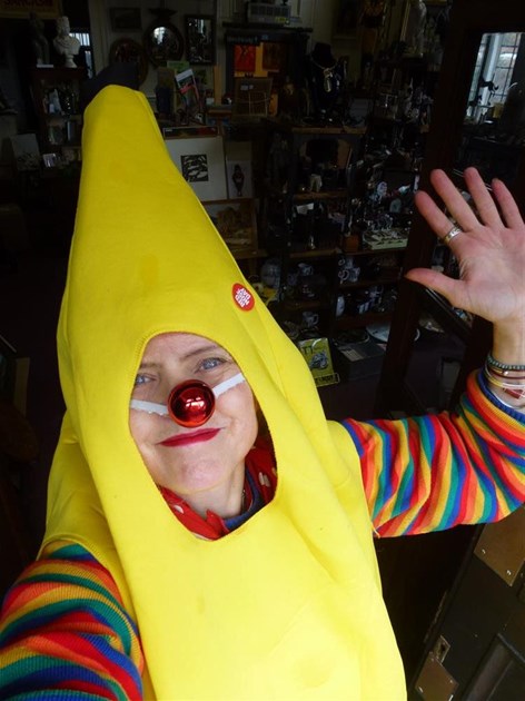 pea restall is fundraising for Comic Relief