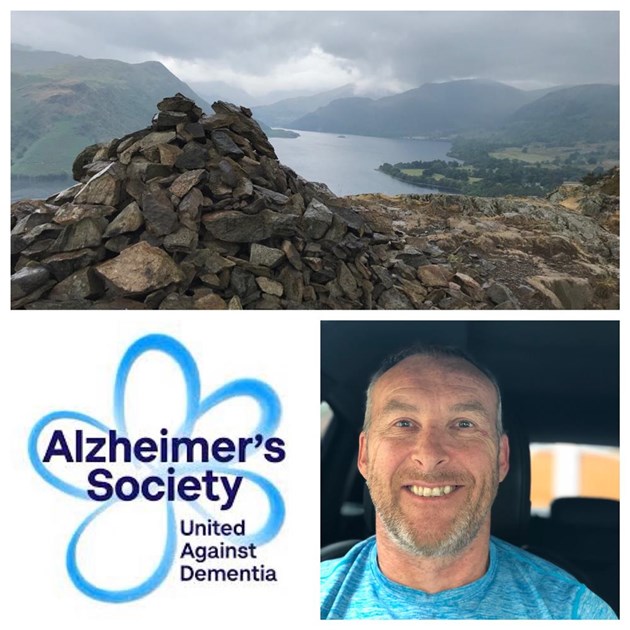 Richard Calvert is fundraising for Alzheimer's Society