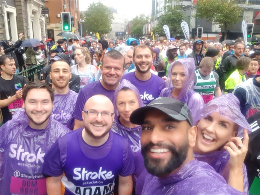 Adam Boxer is fundraising for Stroke Association