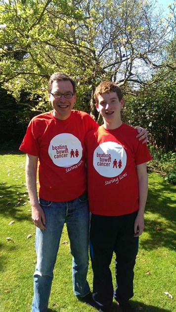 Andrew Cooke is fundraising for Beating Bowel Cancer