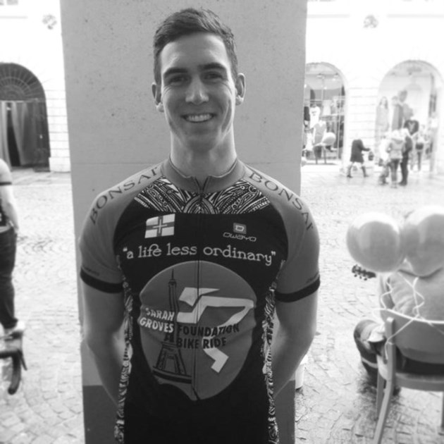 Rory van Leuven is fundraising for Sarah Groves Foundation