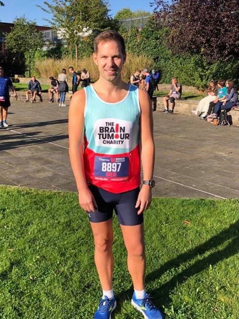 Greig Frankland-Wilkinson is fundraising for The Brain Tumour Charity