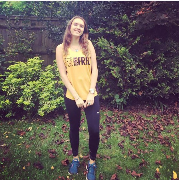 Sarah Locke is fundraising for Born Free Foundation